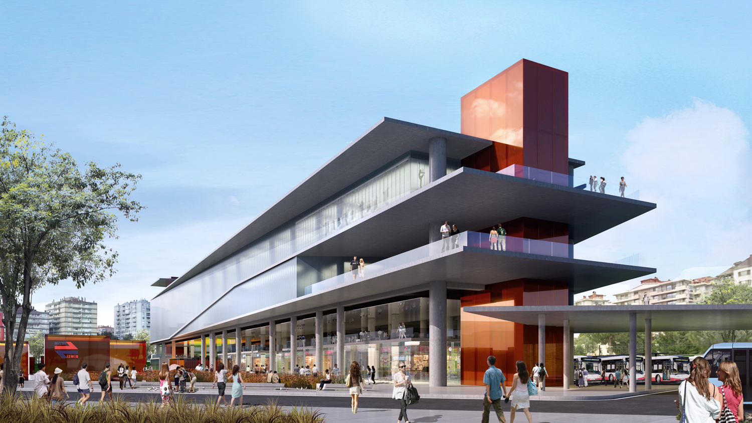 Evka Social Center and Transfer Station | Architect Magazine