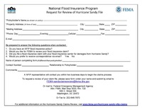 FEMA Sends First Batch of Sandy Flood Insurance Claim Review Letters ...