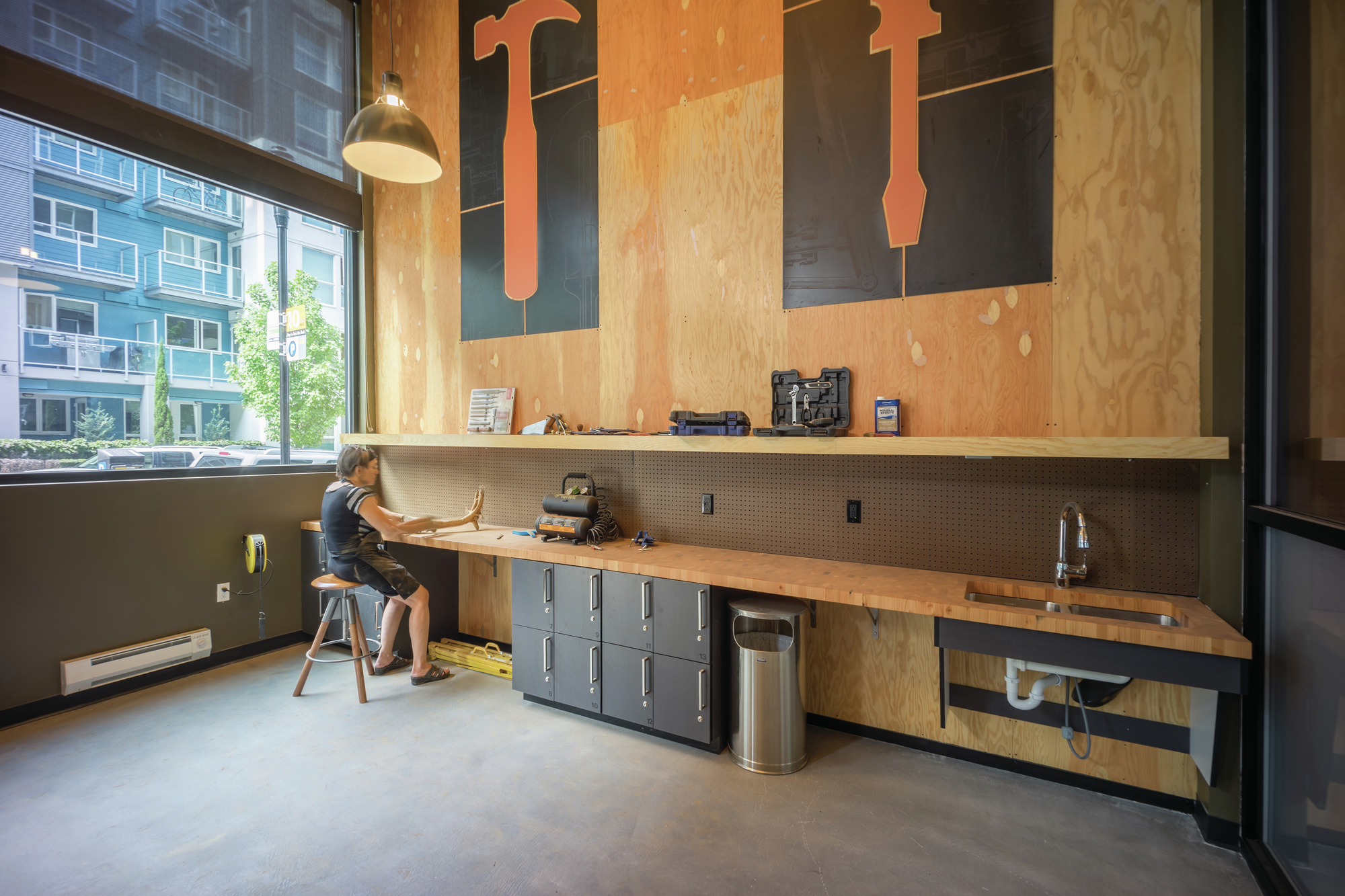 Versatile Workshop Creates Hands-On Crafting Space for Residents ...