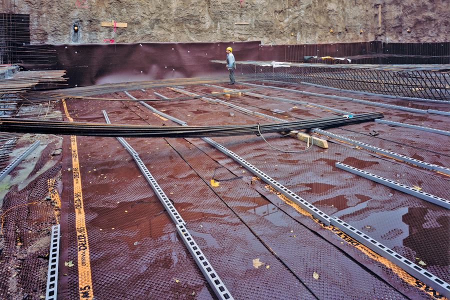 Cosella-Dorken Delta-MS Underslab| Concrete Construction Magazine