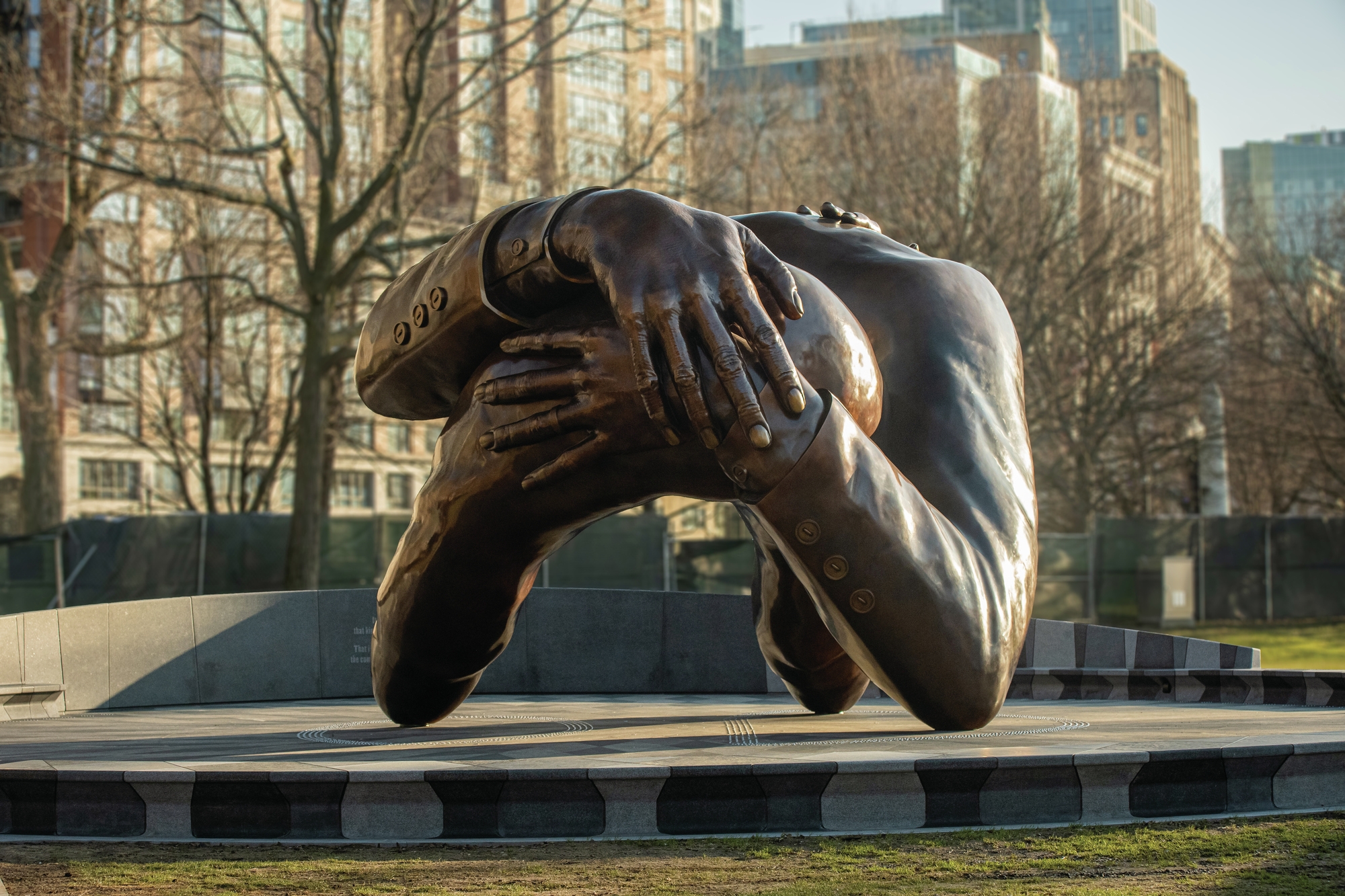 In Boston The Embrace Honors The Legacy And Love Of Martin Luther In Boston The Embrace Honors The Legacy And Love Of Martin Luther