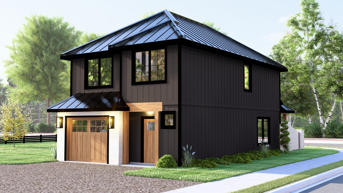Stylish Starter Home Plan Offers Big Style in a Compact Package ...