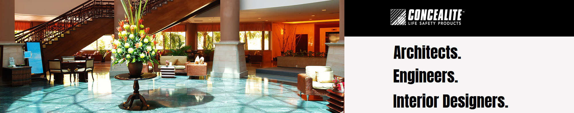 Concealite Life Safety Products | Architect Magazine