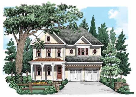 FourPlans: Set-Back Garages | Builder Magazine