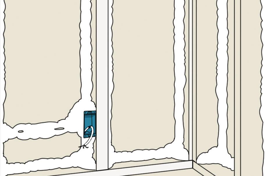 Flash and Batt Technique for Wall Stud Cavities | Builder Magazine
