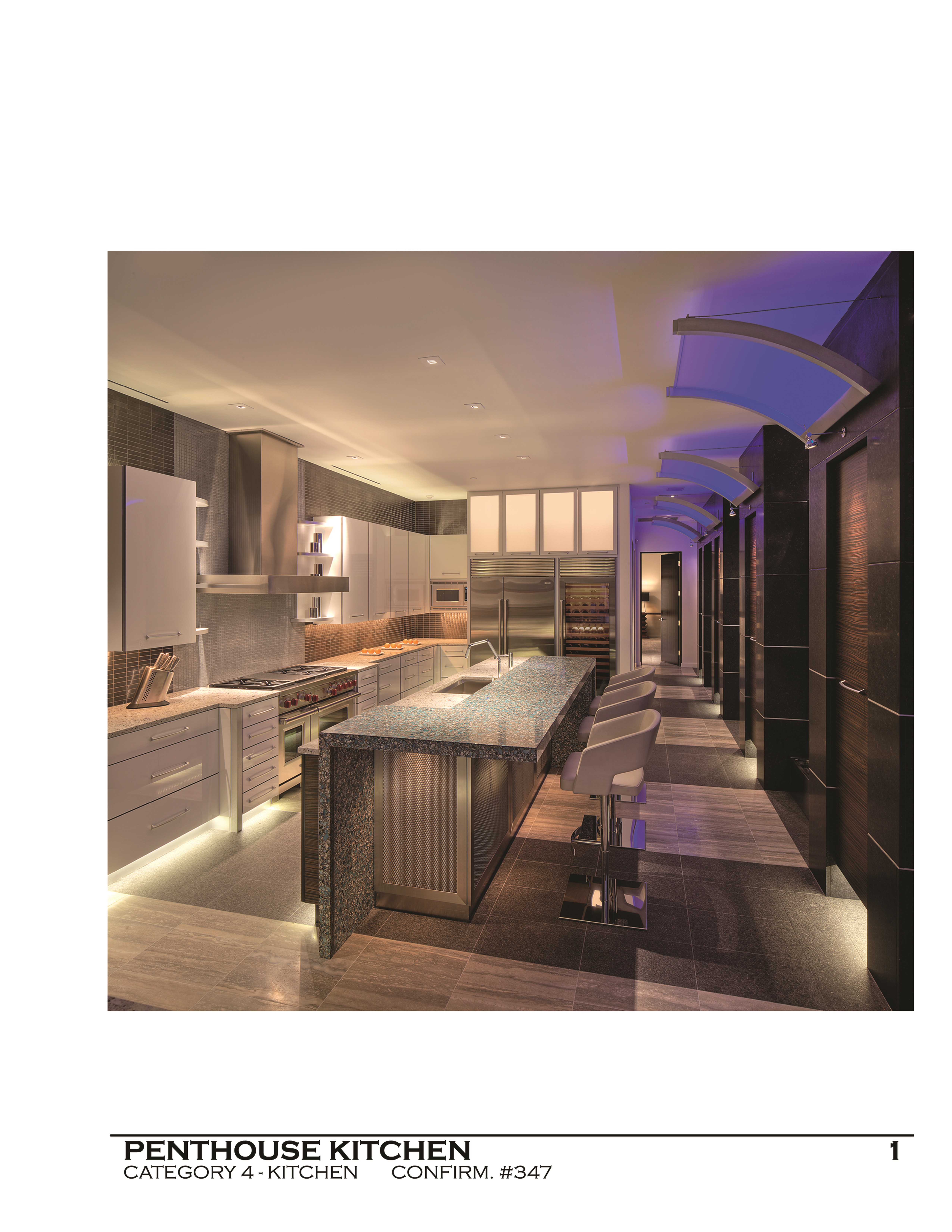 Penthouse Kitchen | Architect Magazine