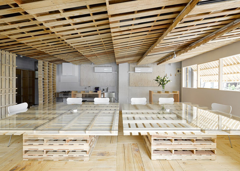 A Palatable Pallet-Driven Office Renovation | Architect Magazine