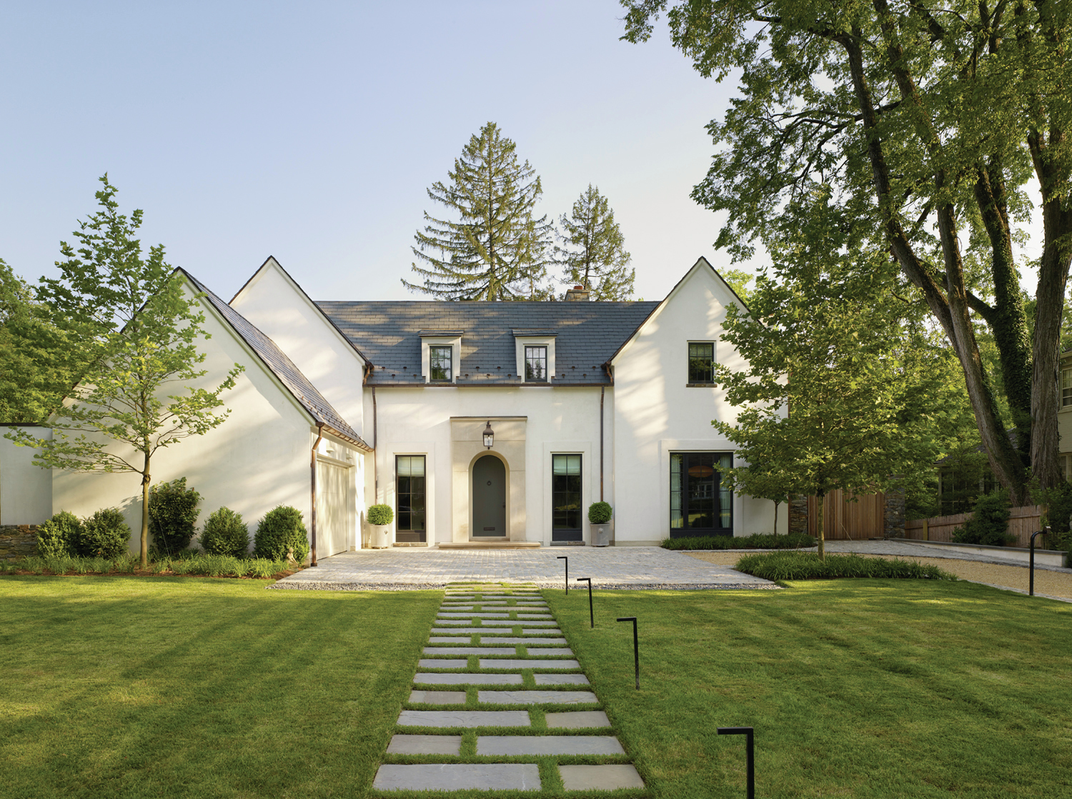 Traditional Form Modern Home