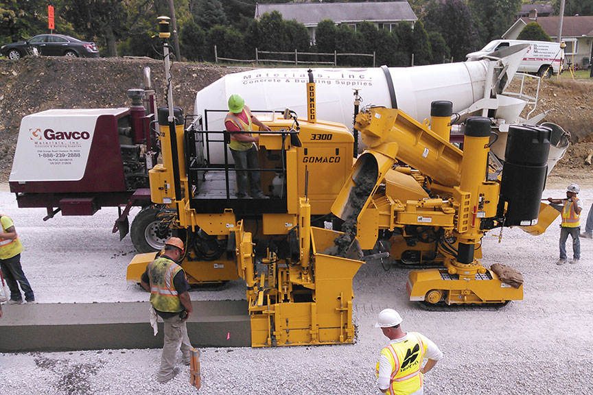 Poured Concrete Edging Machines