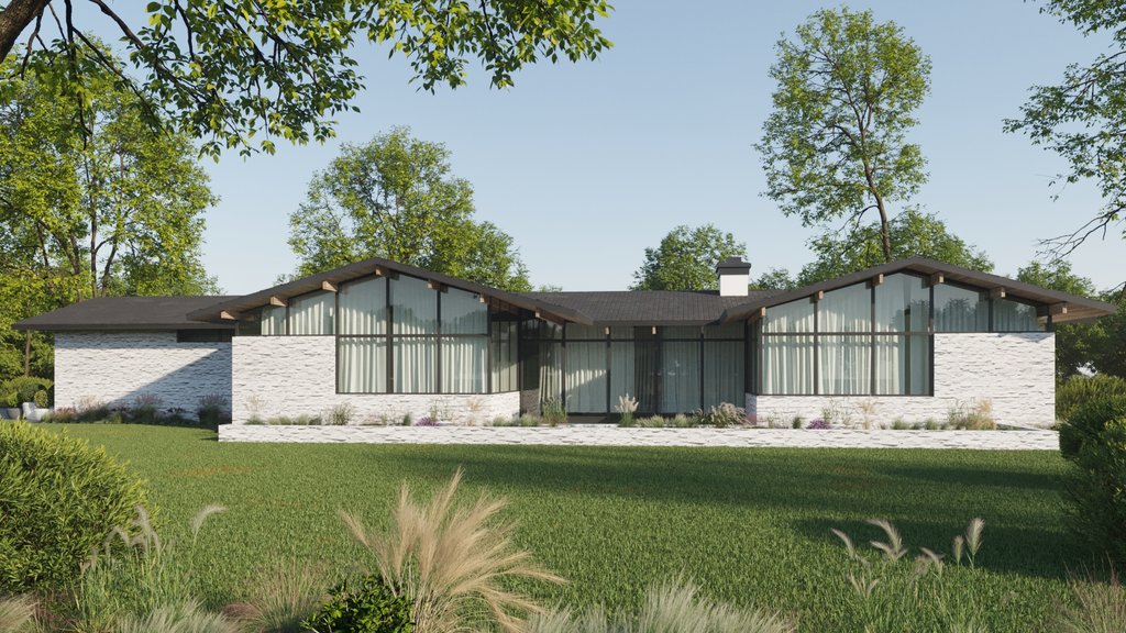 House Plan of the Week: Midcentury Modern | Builder Magazine