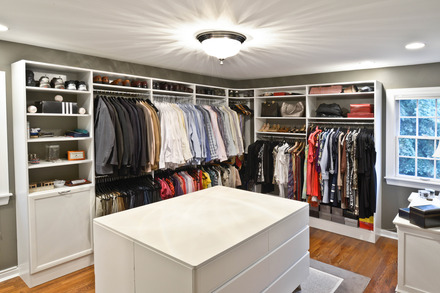 Organized Living Master Closet Home Renovation | Architect Magazine
