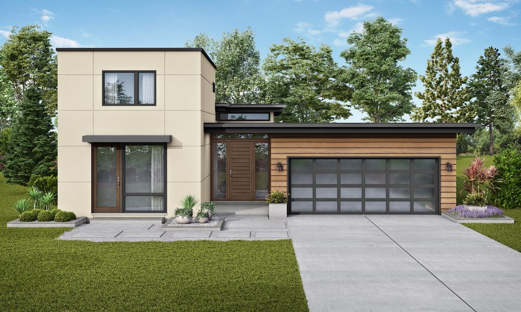 House Plan of the Week: Modern Design With an Attached ADU | Builder ...