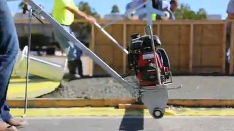 WOC 2015: Concrete Slab Showcase Using a Roller Screed| Concrete ...