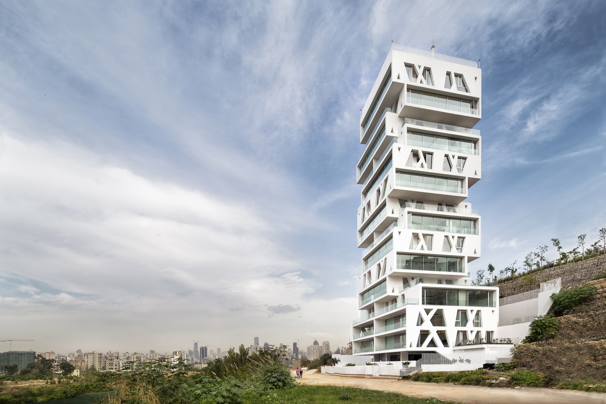 No 2 Levels Are the Same in Beirut's Rotating Cube | Multifamily ...