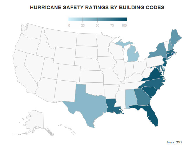 New Report Rates Building Codes in 18 Coastal States | Builder Magazine