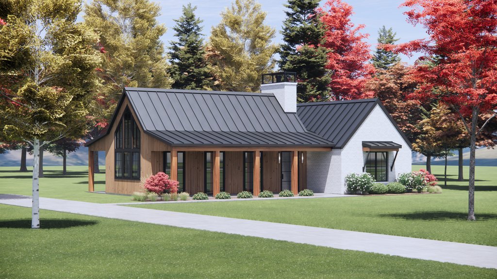 House Plan of the Week: 1,500-Square-Foot Contemporary Ranch | Builder ... House Plan of the Week: 1,500-Square-Foot Contemporary Ranch | Builder ...